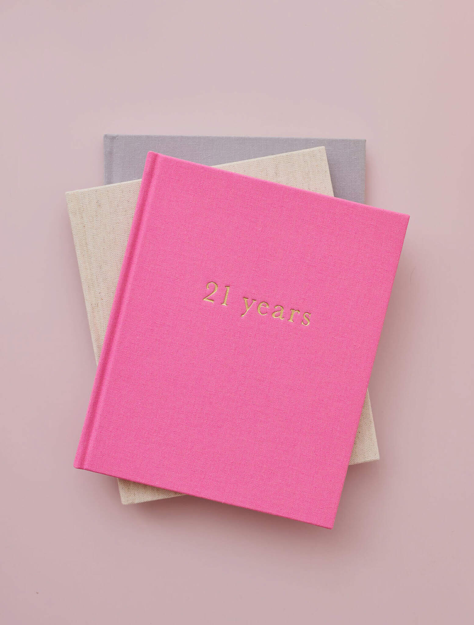 First 21 Years Journal Book - Pink - Write To Me AU