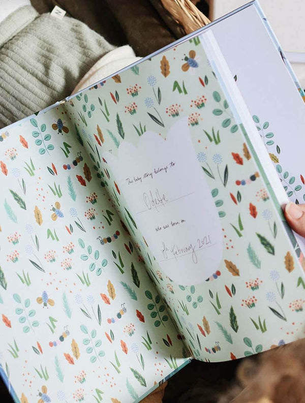 Your Baby Story - Illustrated Baby Journal - Write To Me AU