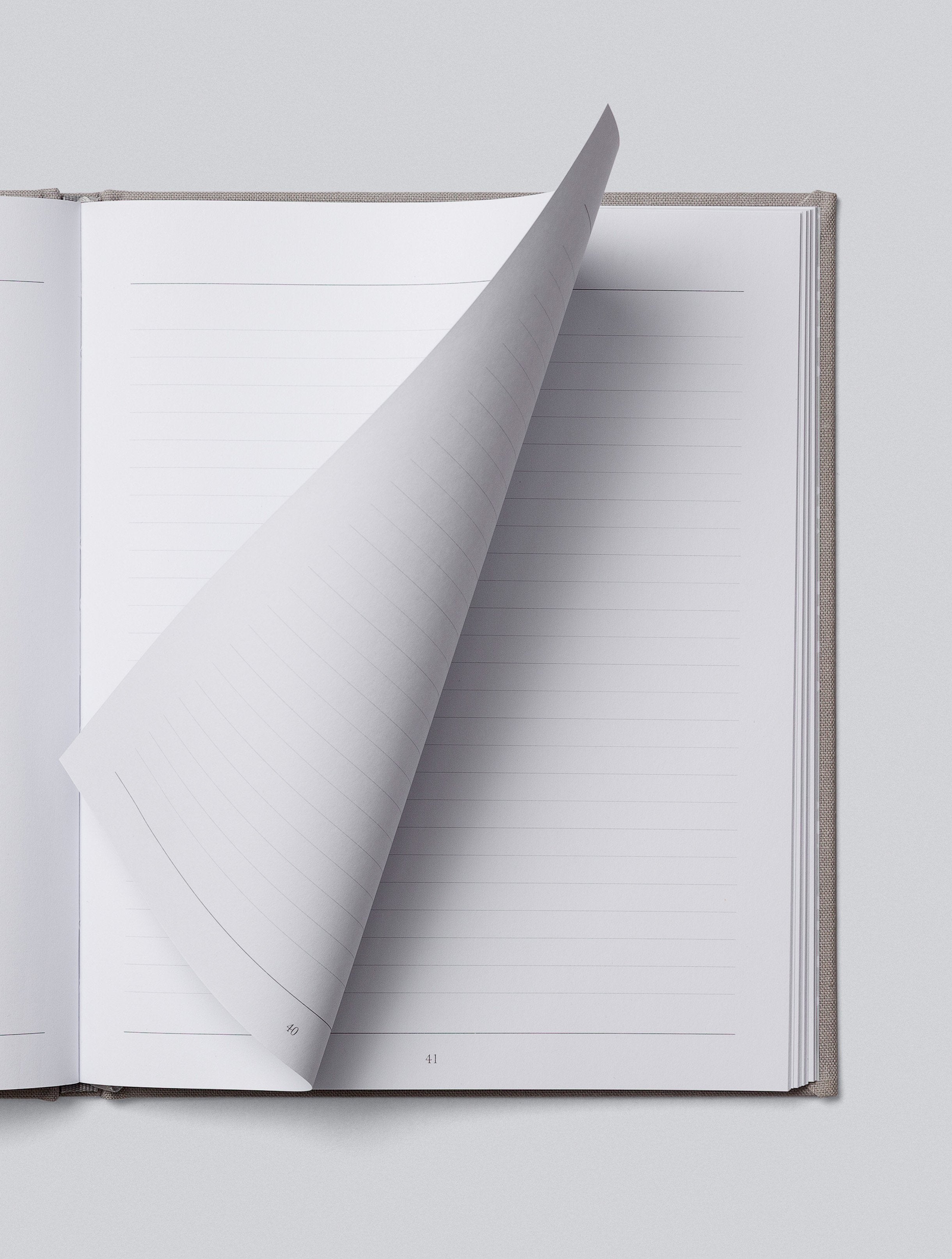 First 21 Years Journal Book - Grey - Write To Me AU