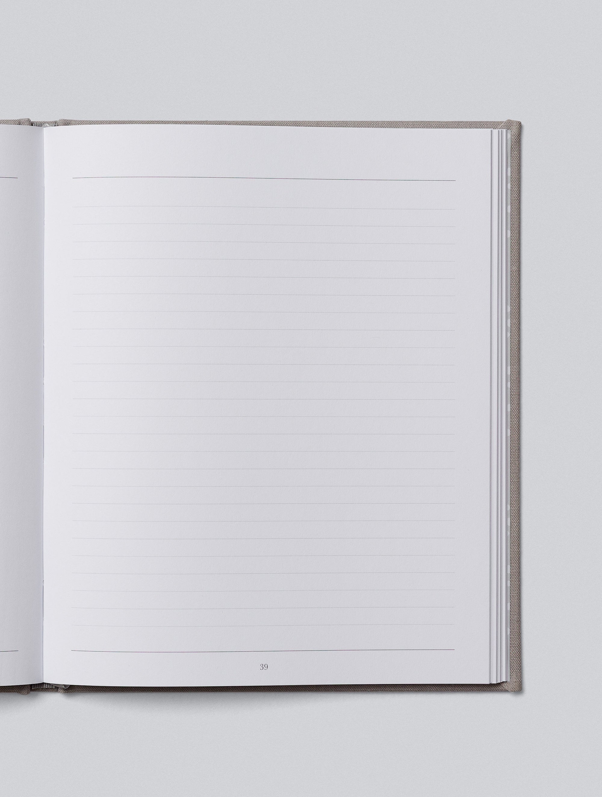 First 21 Years Journal Book - Grey - Write To Me AU