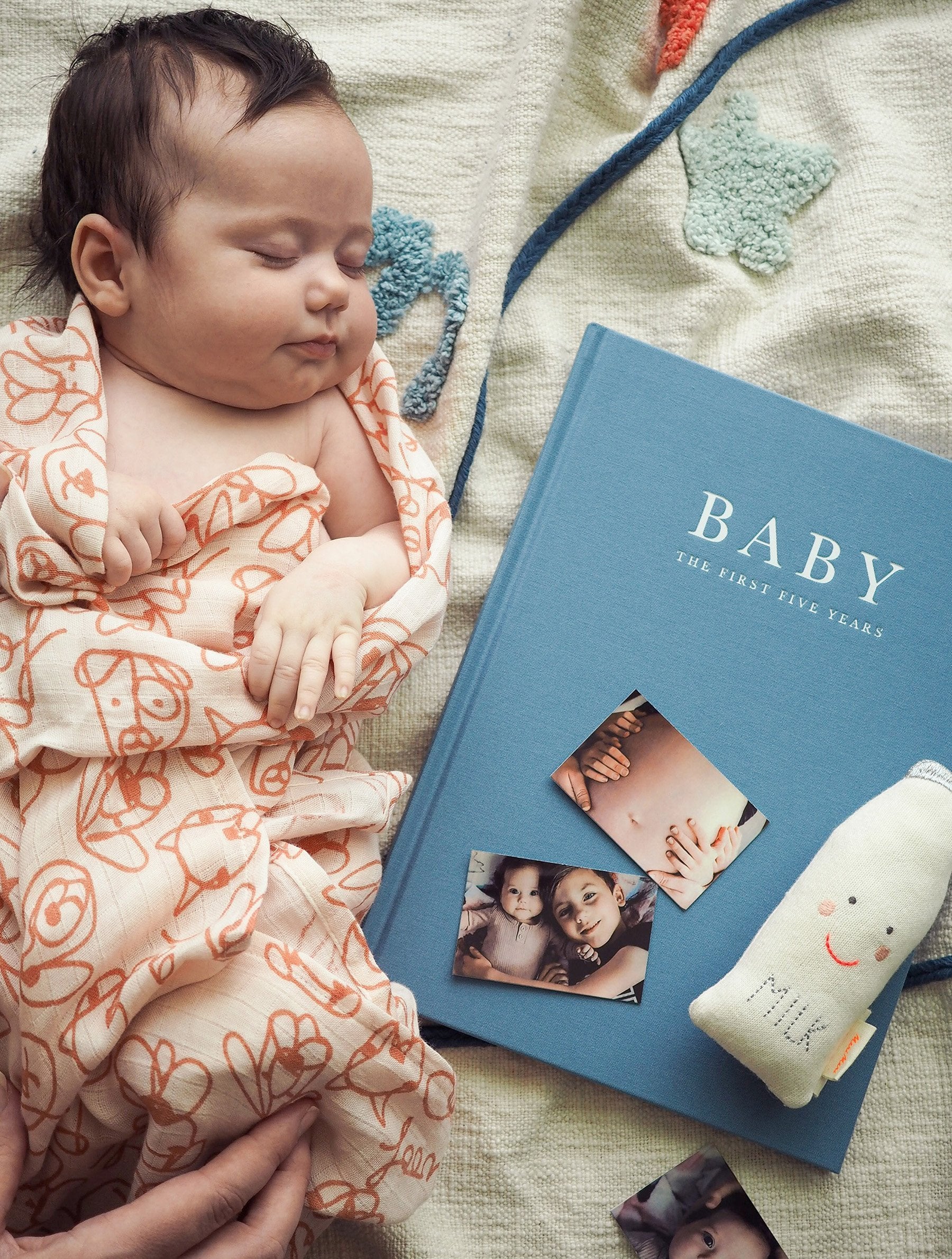 Birth To Five Years Baby Journal - Blue - Write To Me AU