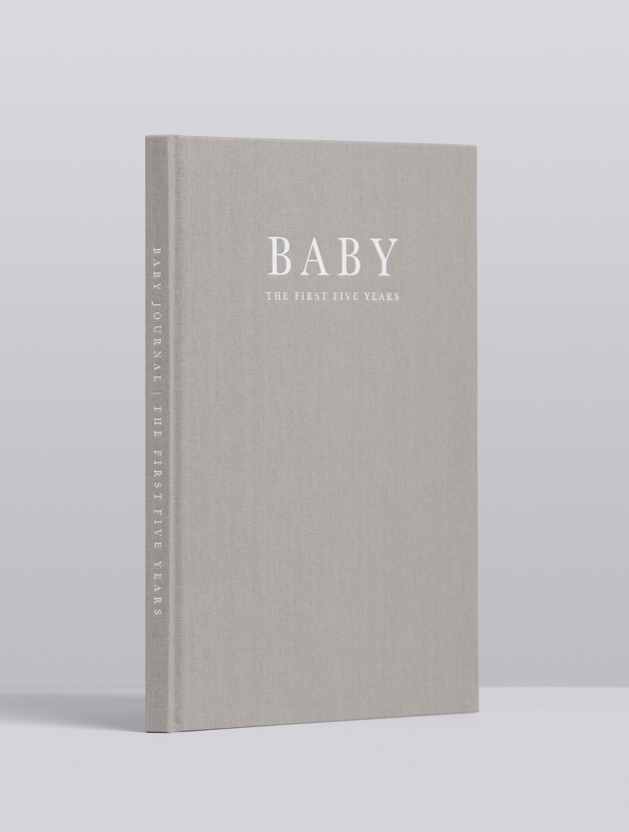 Birth To Five Years Baby Journal - Grey - Write To Me AU
