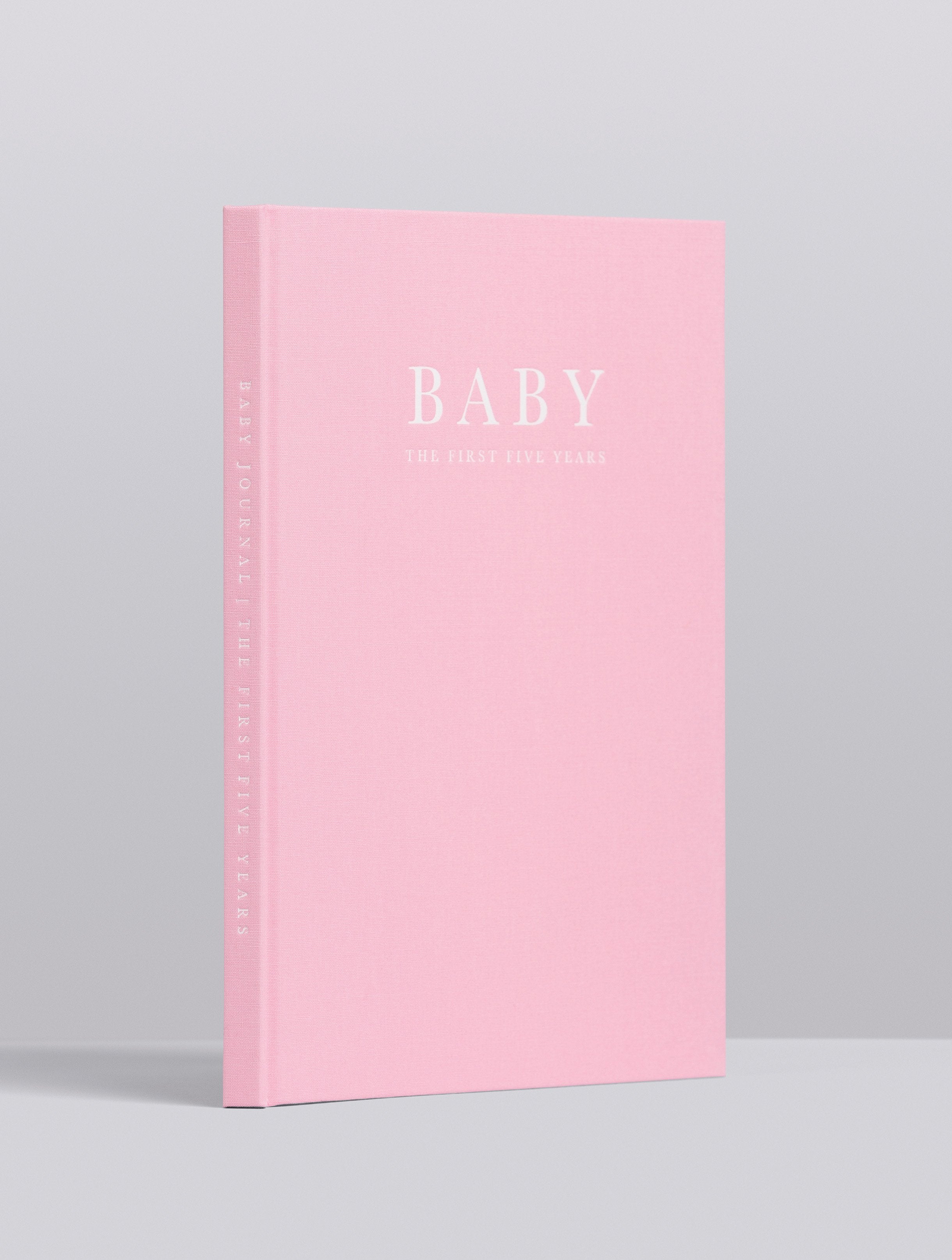 Baby Journal - Birth to 5 Years Pink Baby Guided Journal - Write To Me AU