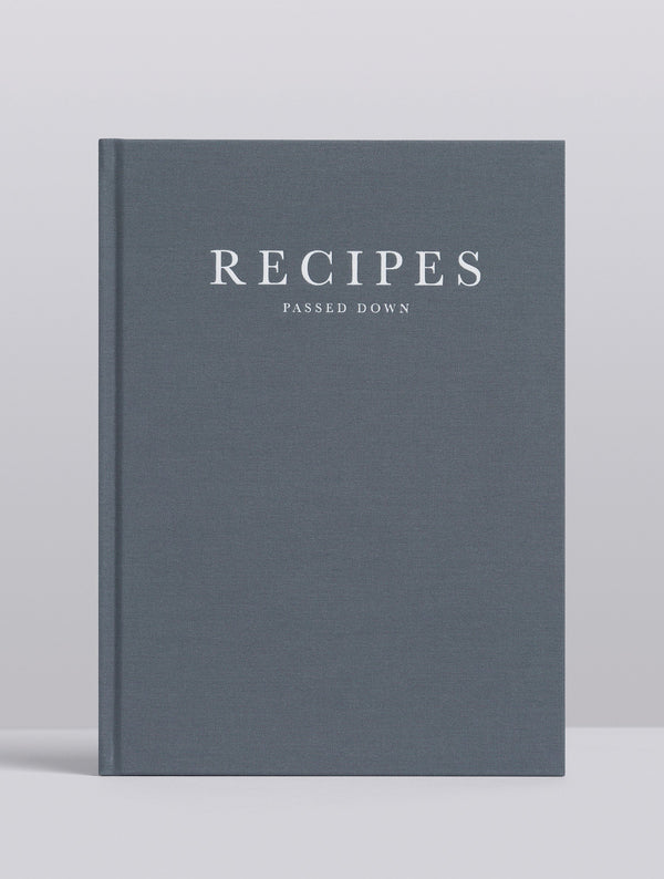 Recipes Passed Down Recipe Journal - Stone - Write To Me AU