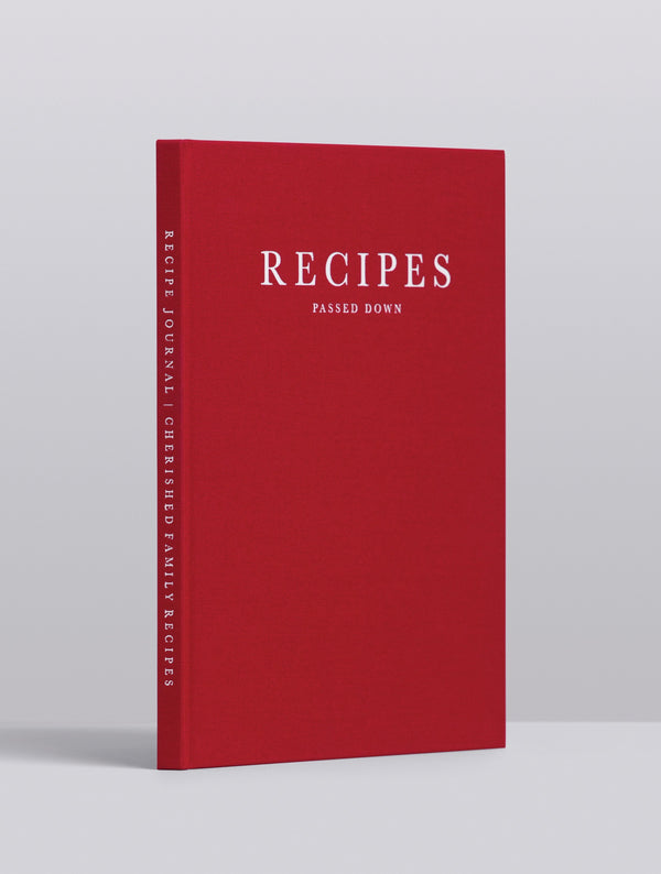 Heirloom Recipe Journal - Recipes Passed Down - Wine - Write To Me AU